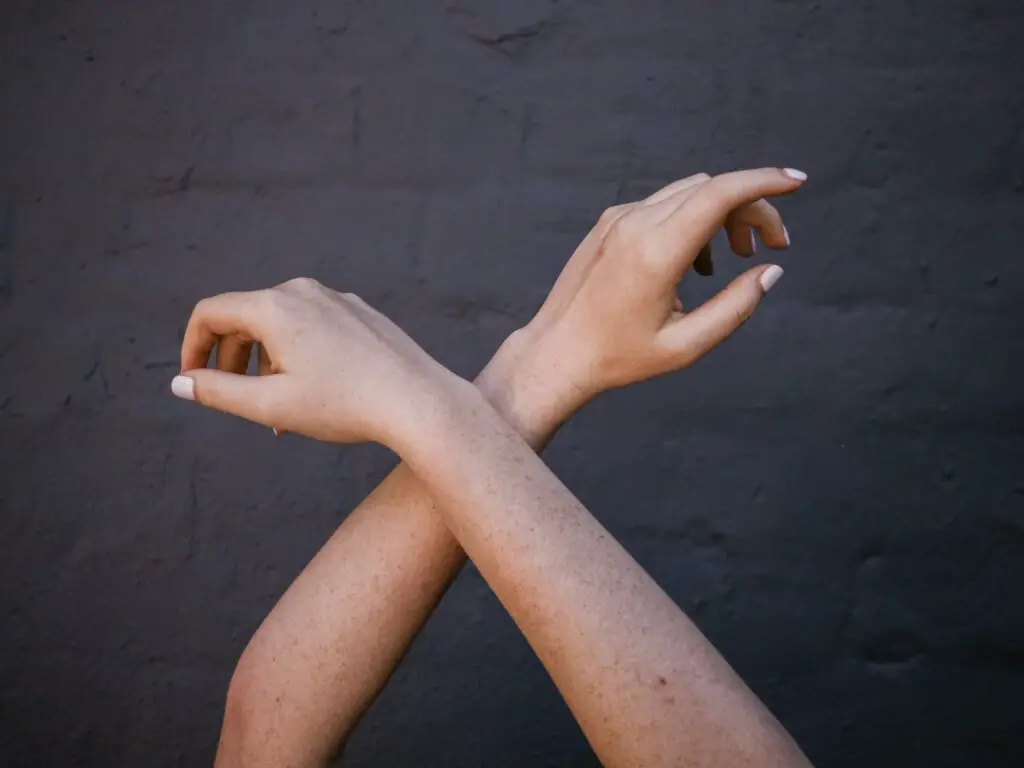 What body type has fat arms?